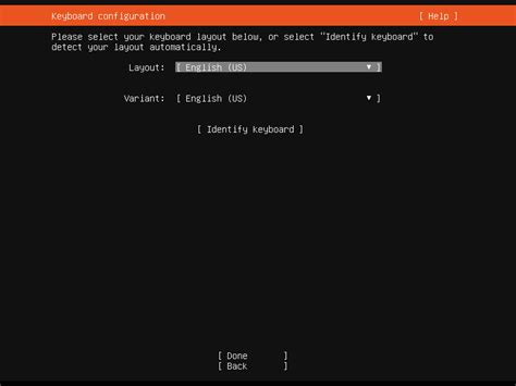 Installation Du Serveur Ubuntu 22 04 Avec La Configuration De La Pile
