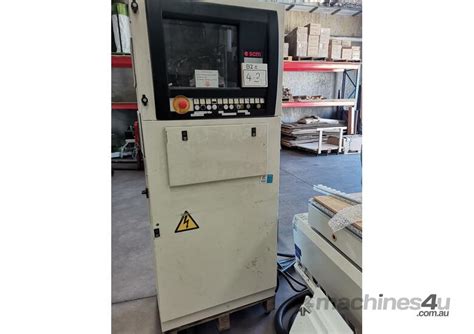 used 2005 scm pratix 48 nst flatbed nesting cnc in listed on machines4u