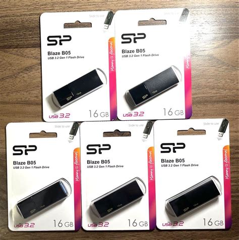 Usbメモリー16gb シリコンパワーusb30スライド式黒【5個セット】 メルカリ