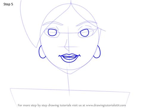 How To Draw Stella From Totally Spies Totally Spies Step By Step
