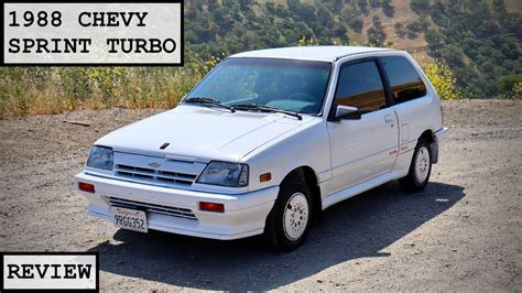 1988 Chevy Sprint Turbo Review A Diet Hot Hatch Youtube