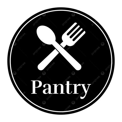 Pantry Black Sign Vector Pantry Black Sign Pantry Black Signage Pantry Black Sticker Png And