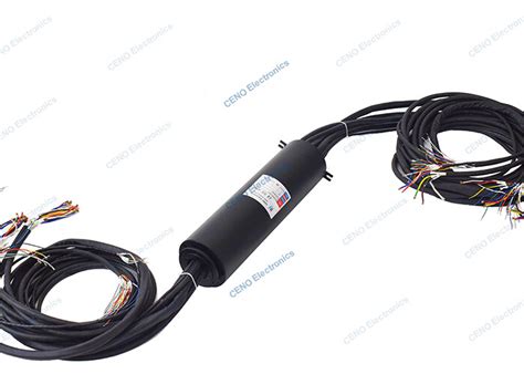 Integrate Encoder Signal Slip Ring Ceno Electronics