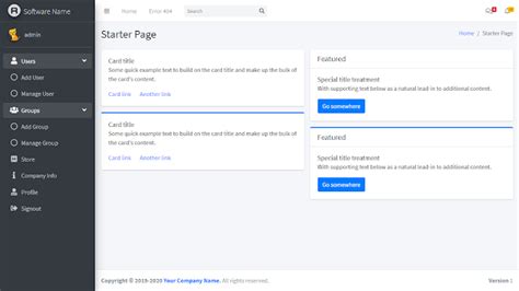 Codeigniter Bootstrap Admin Panel With User Management