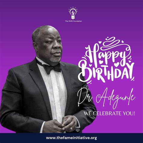 The Fame Foundation On Linkedin Happy Birthday To Our Dear Phenomenal