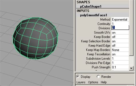 Subdivision Modeling Exercise