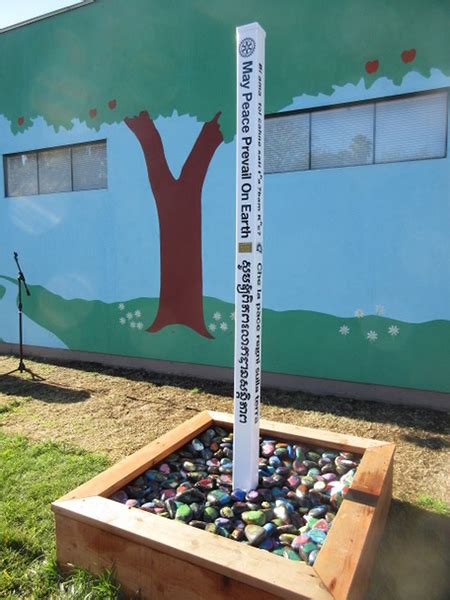 Brook Hill Elementary School Peace Pole Dedication Ceremony Santa Rosa