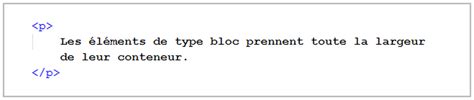 tuto html et css les éléments de type block rod leg