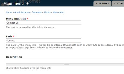 Create Contact Us Page • Drupal Tutorials Fastcomet