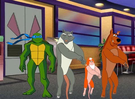 Splinter Leo Serena And Scooby Screen 5 By Jerbedford On Deviantart