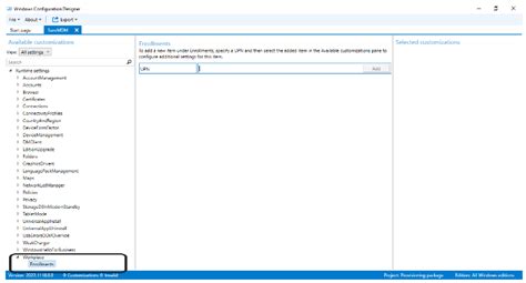 Create And Import A Provisioning Package Using Windows Configuration App