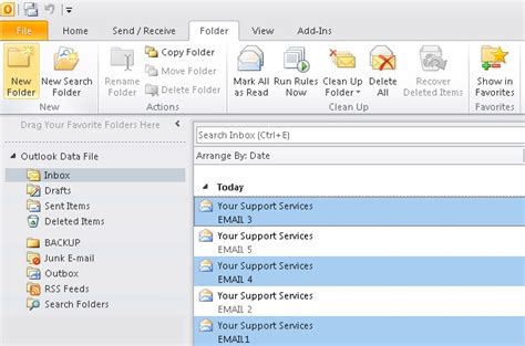 Imap Support Services Outlook 2010 Email Setup Guide