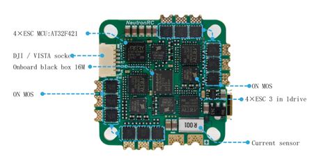 Neutronrc At32f435 Mini Aio 32bit Drones De Carreras En Colombia
