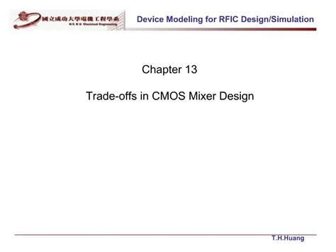 PPT Device Modeling For RFIC Design PowerPoint Presentation Free Download ID 1161339