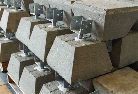 Using Concrete Deck Blocks Concrete Deck Pier Concret