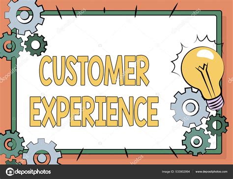 Conceptual Caption Customer Experience Business Overview Product Of Interaction Between