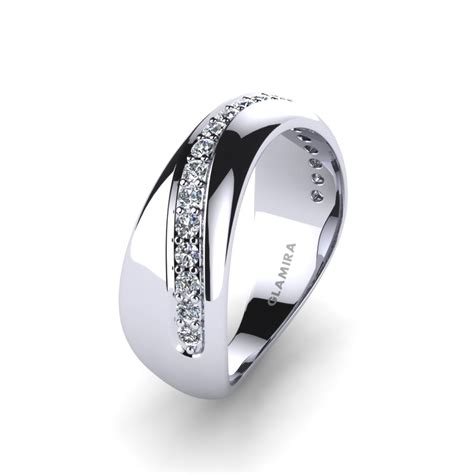 Order 03 Carat Round Cut 14k White Gold Diamond Glamira Ring Moana