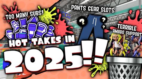 Splatoon 4 Talk Is Too Soon Splatoon Hot Takes Youtube