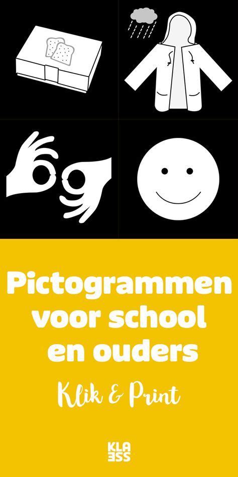 Pictogrammen Voor School En Ouders Artofit