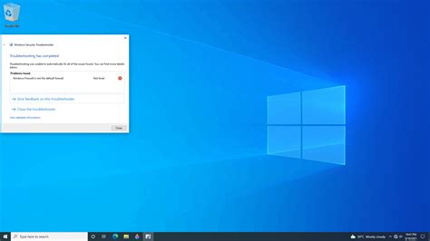 Windows Security Troubleshooter Cannot Detect The Status Of Firewall Microsoft Qanda