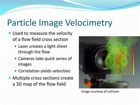 PPT Computer Design For Particle Image Velocimetry PowerPoint Presentation ID