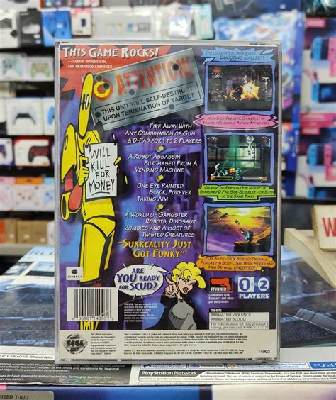 Sega Saturn Scud The Disposable Assassin Video Gaming Video Games