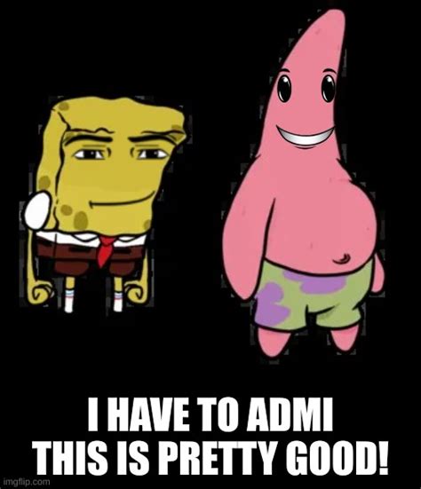 Mcm Faceless Spongebob And Patrick Meme Picker