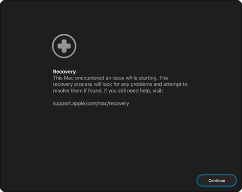 If Your Mac Says That It Encountered An Issue While Starting Apple