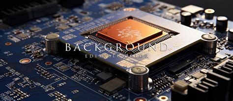 Electronic Pcb Microcontroller Premium Ai Generated Psd