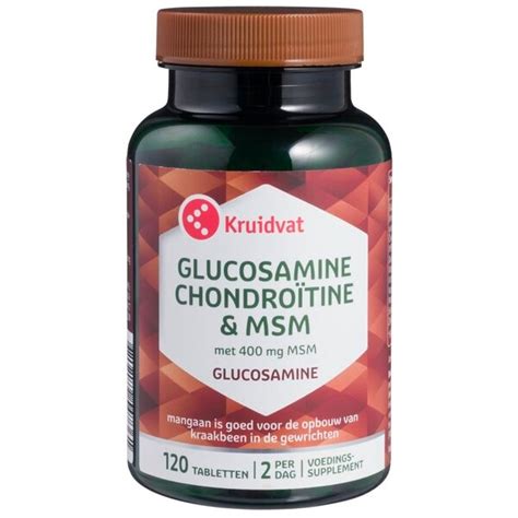 Kruidvat Glucosamine Chondroitine En Msm Tabletten Kruidvat Nl