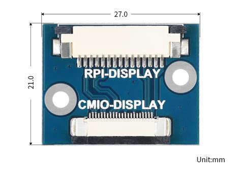 Compute Module Dsi 显示器转接板 22pin转15pin Disp转接板