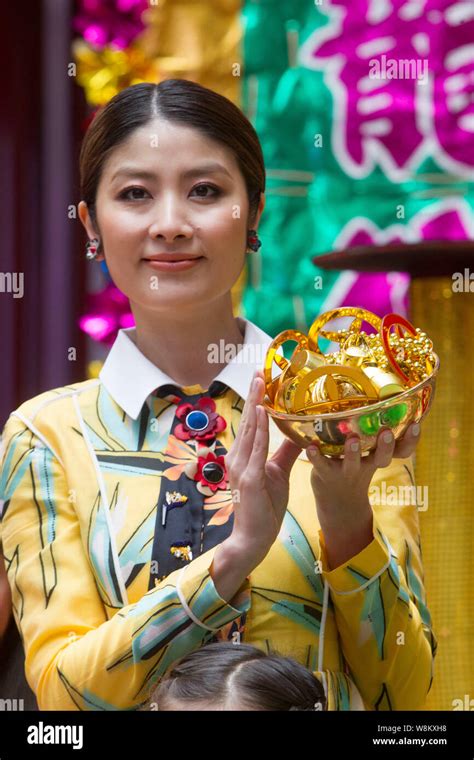 Kelly Chen Hong Kong Singer And Actress Kelly Chen Poses During A