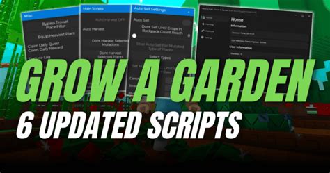 6 Updated Grow A Garden Scripts Auto Farm Seed Dupe And More Tnp Scripts
