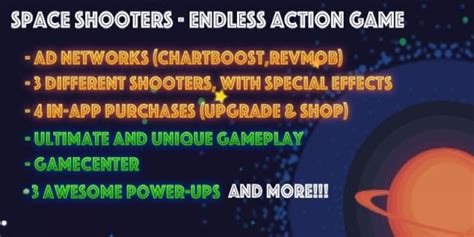 Space Shooters IOS App Game Source Code By DRstudio Codester
