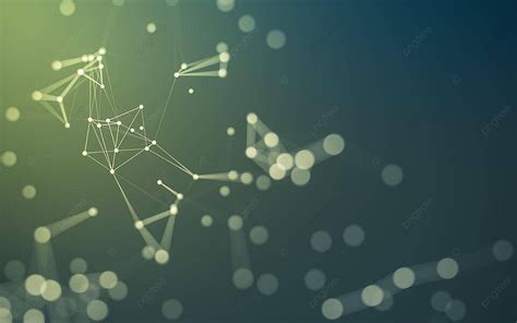 techfocused abstract background with data visualization polygonal