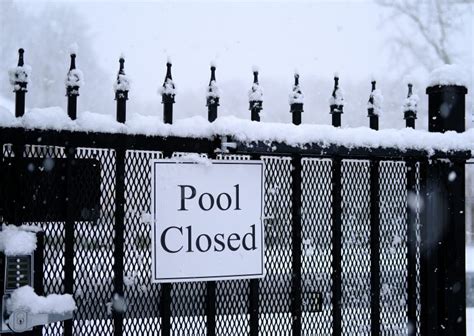 Winterizing Your Pool Peek Pools Spas Custom Pool News