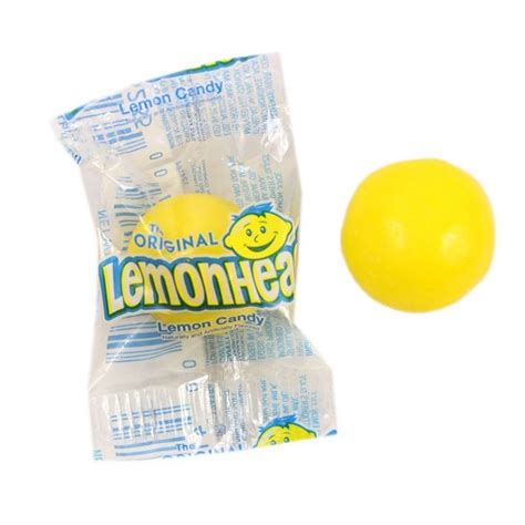 Lemonhead Lemon Candy 8 Oz Box All City Candy