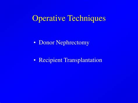 Renal Transplantation Ppt Download