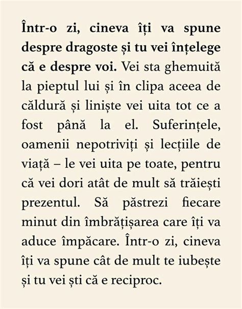Intr O Zi Cineva Iti Va Spune Ca Te Iubeste Iar Tu Vei Sti Ca E
