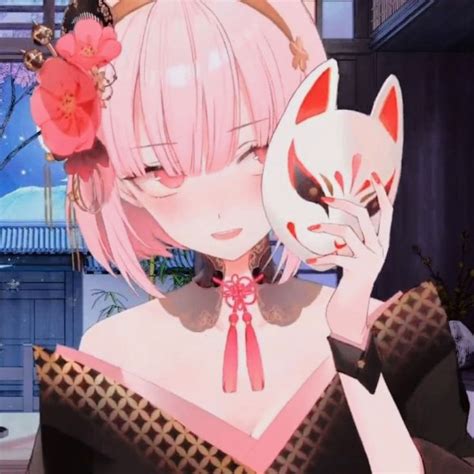 HoloMyth Kimono Mori Calliope Icons In 2022 Anime Holo Art