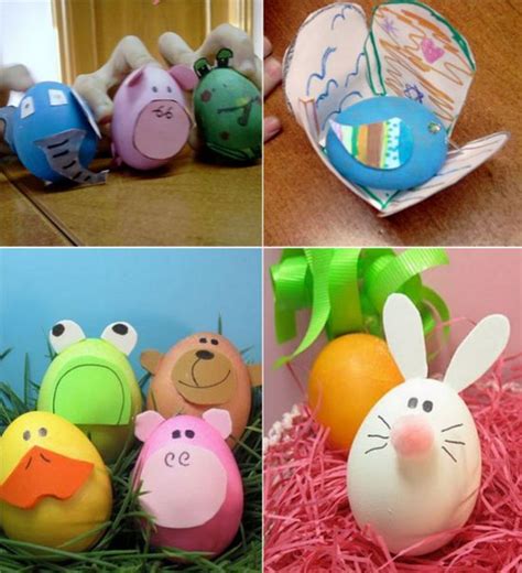 Huevos De Pascua Con Formas De Animales Taller Infantil