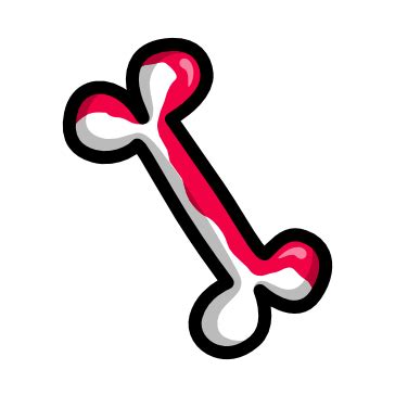 Hueso de Halloween Vector PNG Génesis Toxical