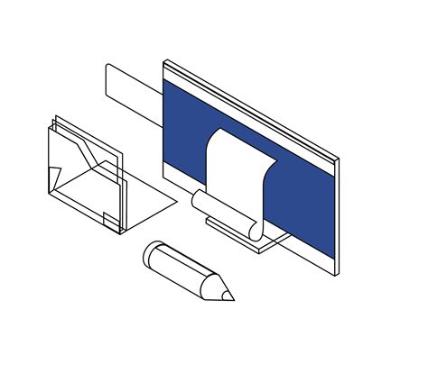 일러스트레이터에서 아이소 메트릭 아이콘 제작 2 디자인팁