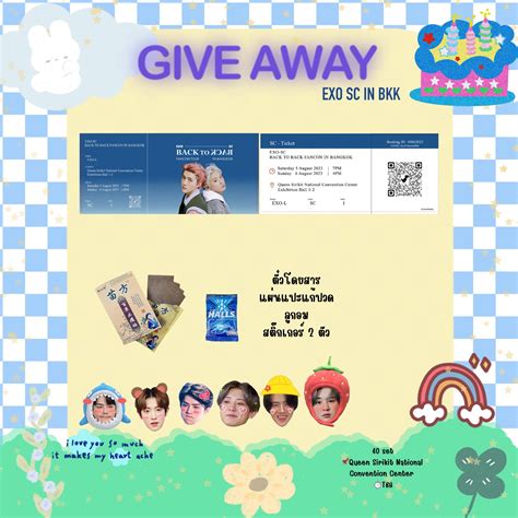 On Twitter Giveaway Exo Sc In Bkk Aug Sets Time Tba
