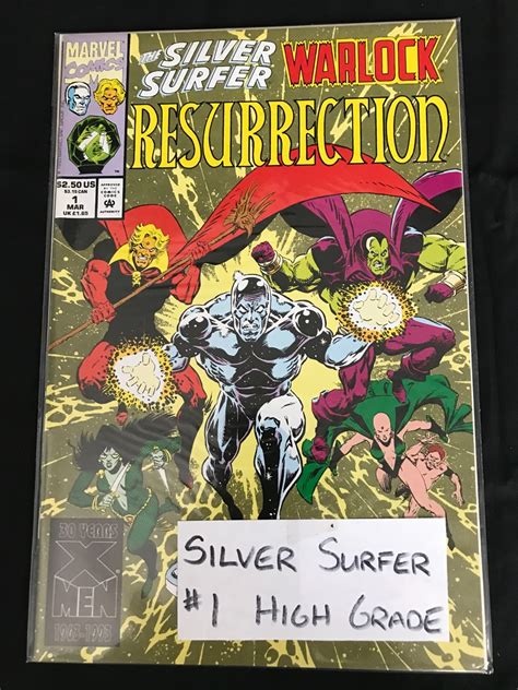 Marvel Comics Silver Surferwarlock Resurrection No1 Comic