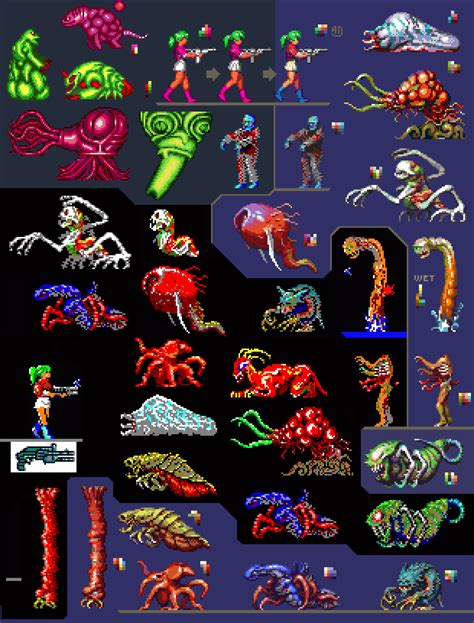Super Metroid Sprite Sheet Sprites Art Wipshowcase Topic Printable