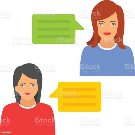 팀 원 개념 흰색 배경의 Hrm 기호 채팅 버블 벡터 색상 아이콘 디자인 토론 세션 사인 기업 커뮤니케이션 스톡 일러스트레이션