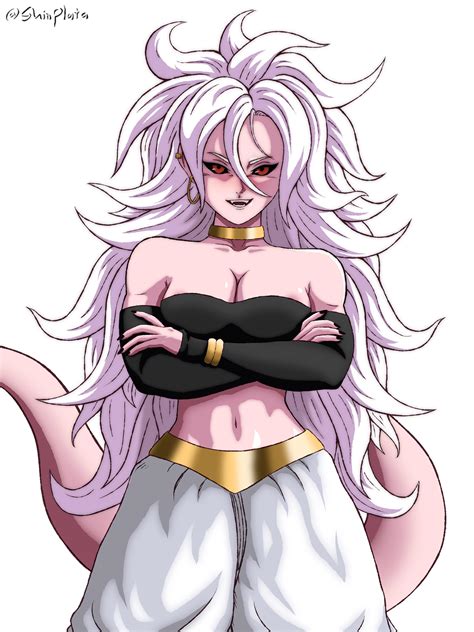 I Drew Android 21 What Do You Guys Think R Dbz