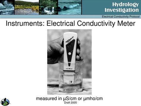 PPT Electrical Conductivity Protocol PowerPoint Presentation Free Download ID
