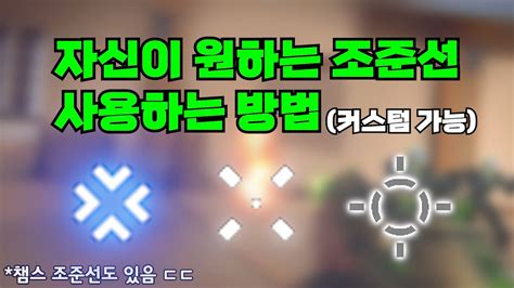 개사기 조준선 찾는 법 알아냈습니다 Youtube